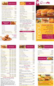 Keyser Ave Cafe Menu | Gerrity's the Fresh Grocer