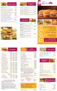 Luzerne Cafe Menu | Gerrity's the Fresh Grocer